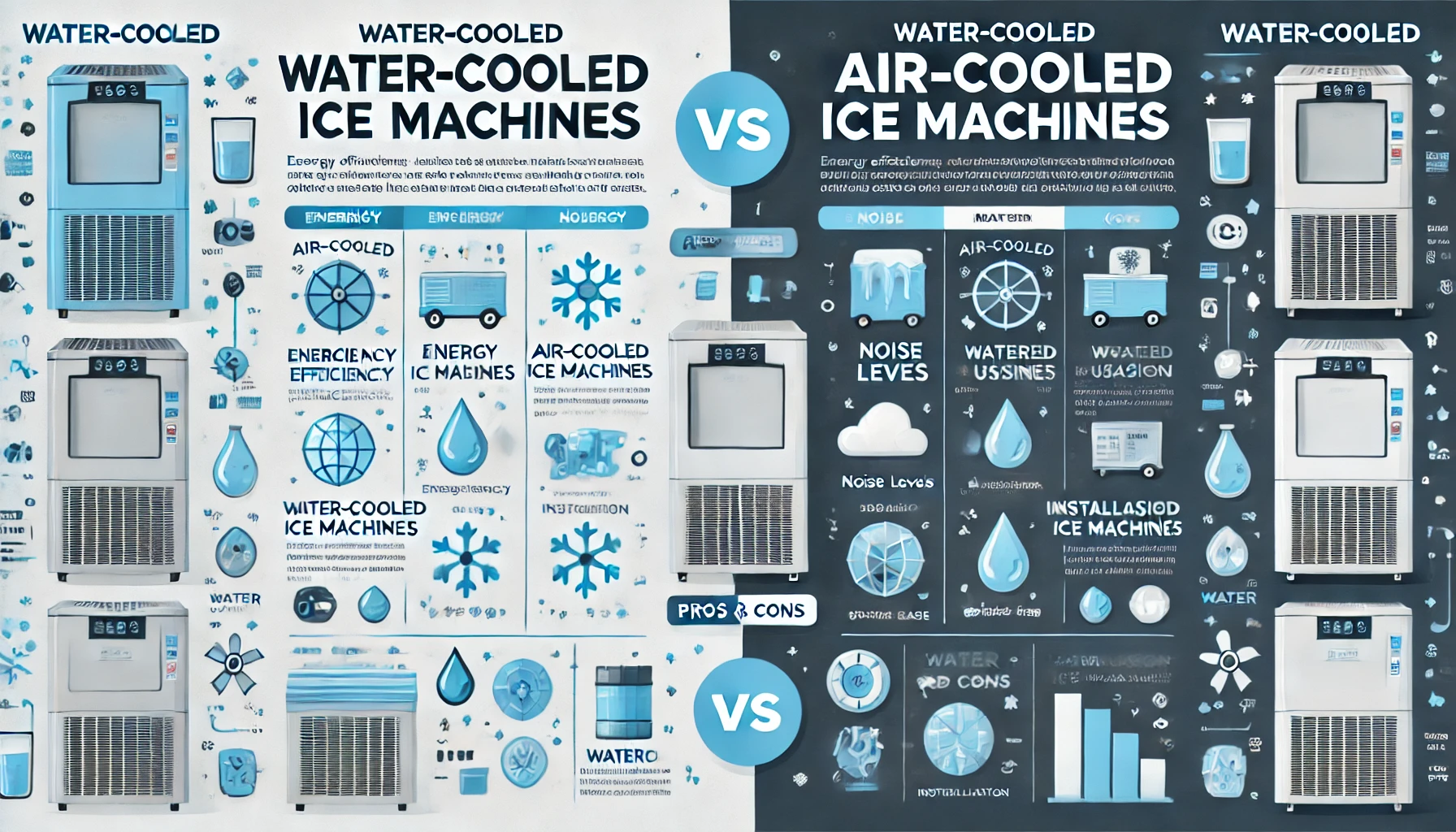 Water-Cooled vs. Air-Cooled Ice Machines: Which is Right for You? - Ice ...